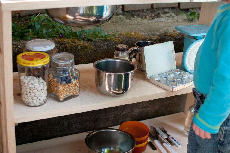 Outdoor Play Kitchen – Life in Color Photo