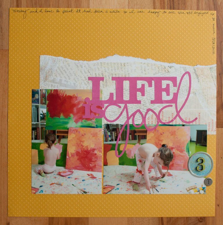 The layouts… how old school. – Life in Color Photo