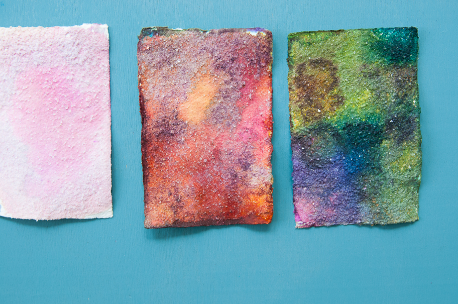 Salt paintings – this is how we homeschool. – Life in Color Photo